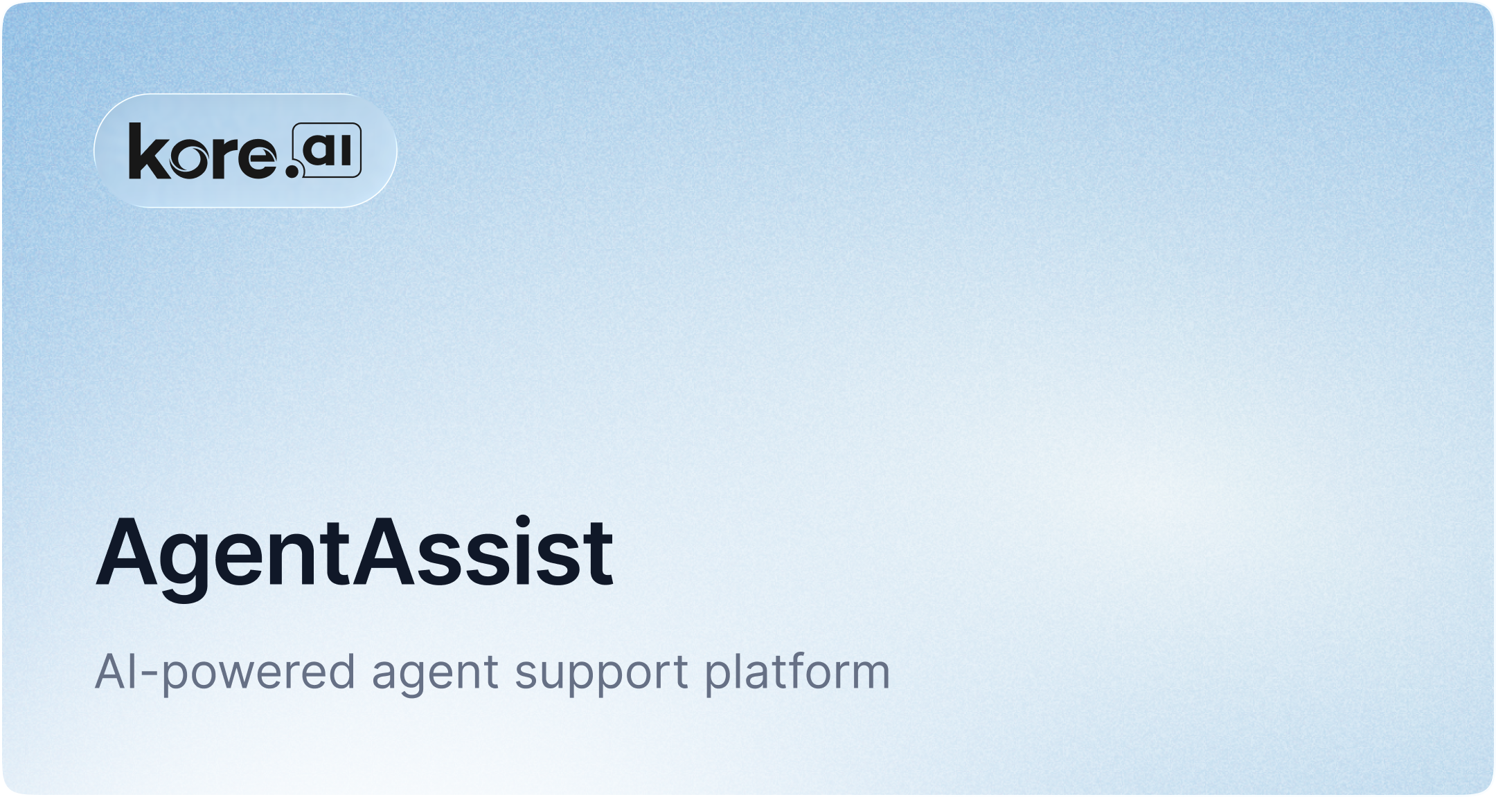 Agent Assist: Agent Coaching